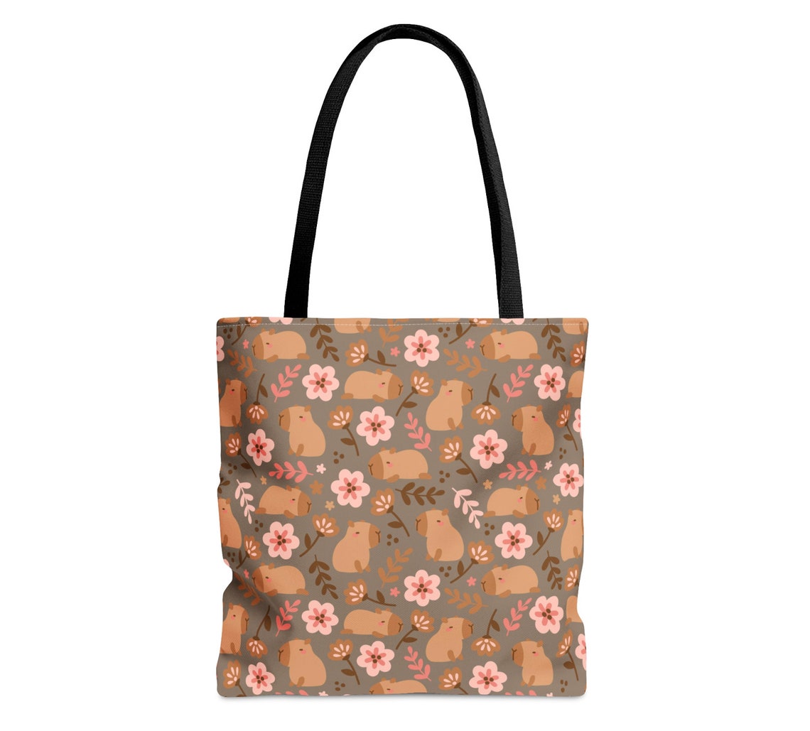 Cute Floral Capybara Seamless Pattern Bundle - Capybara Pattern - High ...