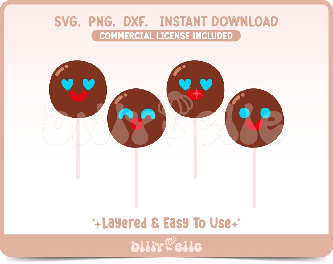 Marshmallow Paleta Payaso SVG - Mexican Candy Stickers PNG - Layered ...