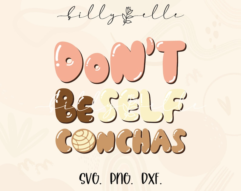 Don't Be Self CONCHAS Conchas Sticker Pan Dulce - Etsy