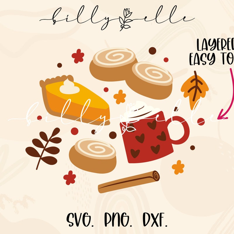 Cinnamon Roll Svg - Etsy