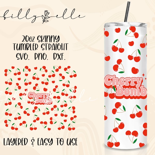 Cherry Bomb Svg - Etsy