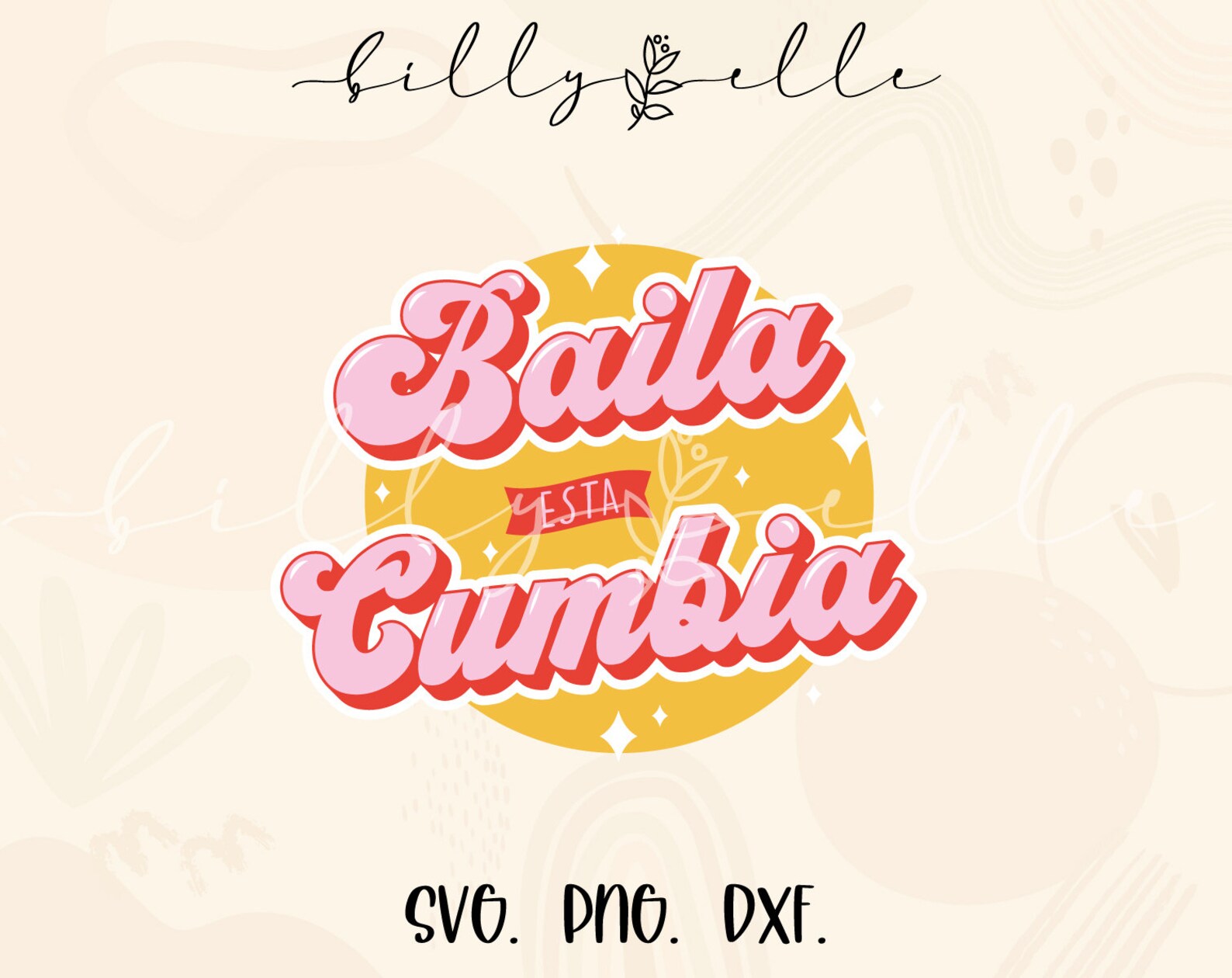 Baila Esta Cumbia SVG - Selena Inspired Songs Sticker - Stickers File ...