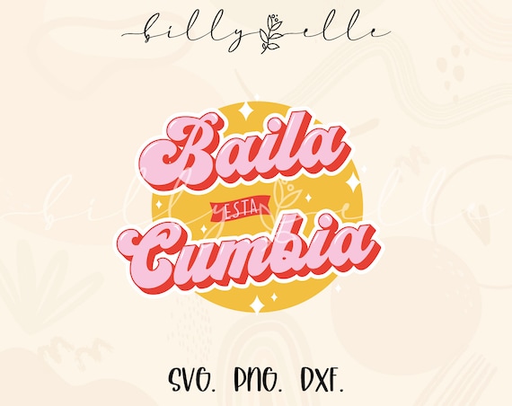 Baila Esta Cumbia SVG Selena Inspired Songs Sticker - Etsy