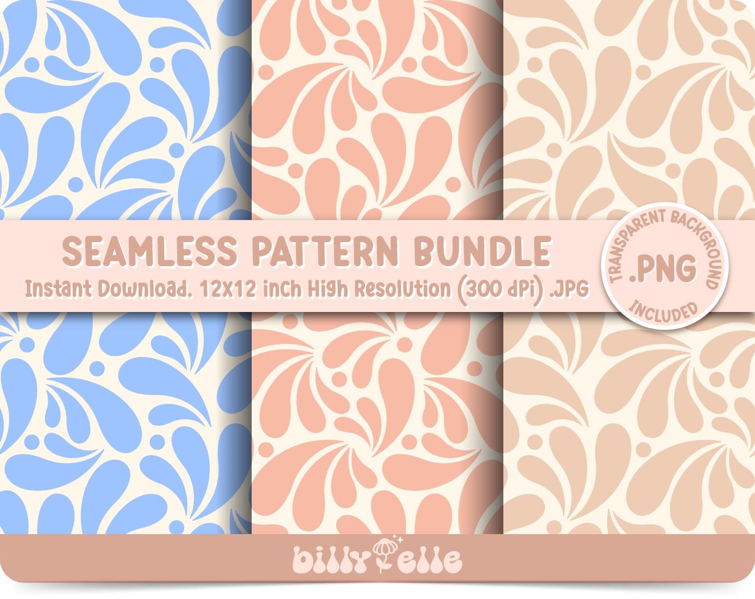 Mexican Talavera Seamless Pattern Bundle - Talavera Pattern - High ...