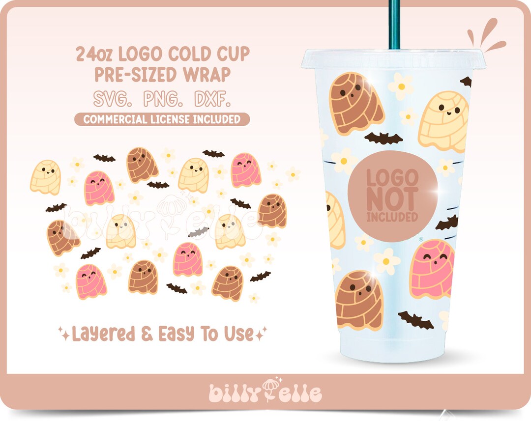 Spooky Conchas Hole Wrap SVG - Halloween Digital SVG Cricut Silhouette ...