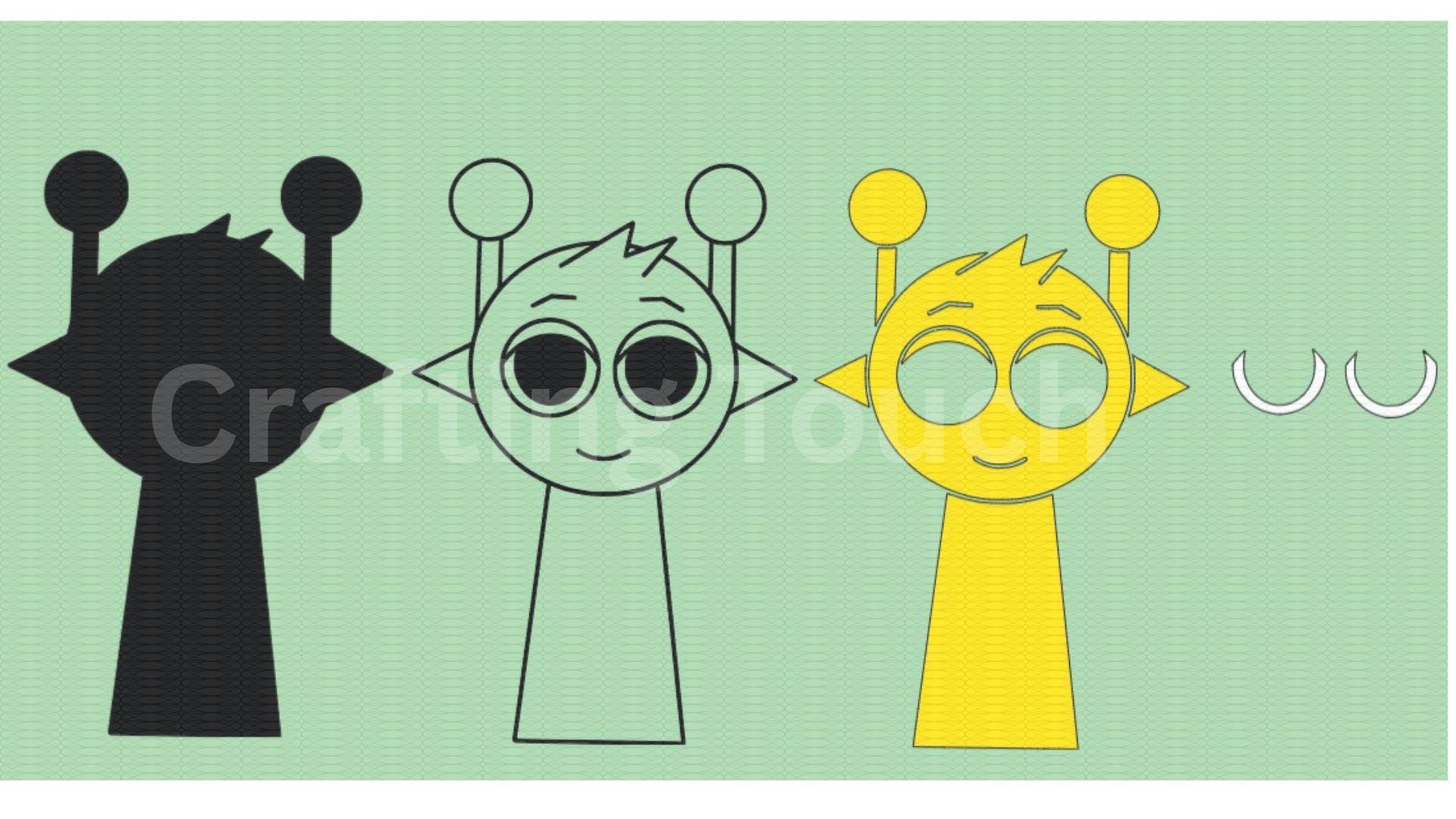 Incredibox Sprunki Simon, Layered SVG - Etsy