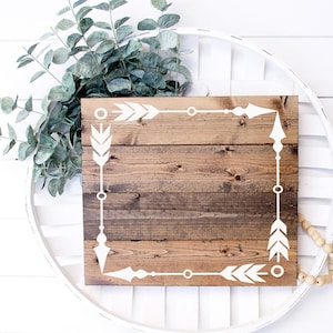 Arrow Frame SVG, Arrow Svg Designs, Square Frame Svg Files, Tribal ...