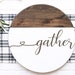 Gather SVG Gather Sign SVG Thanksgiving Svg Farmhouse Sign - Etsy