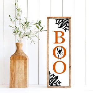 Boo Porch Sign SVG, Halloween Porch Sign Svg, Cricut Halloween Designs ...