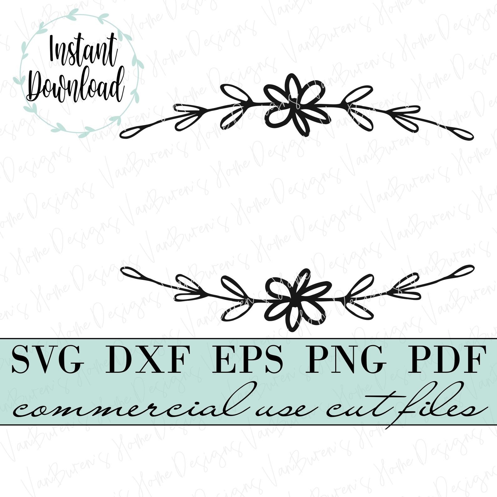 Hand Drawn Daisy Border Svg Laurel Wreath Svg Daisy Svg | Etsy