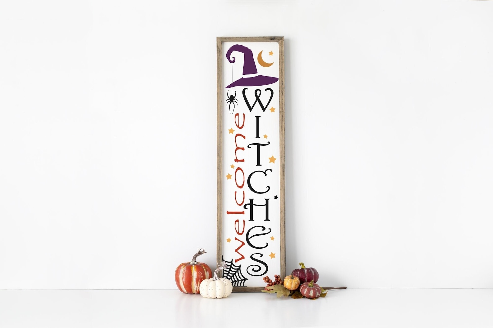 Welcome Witches Porch Sign SVG: Halloween Cut File (commercial Use) - Etsy