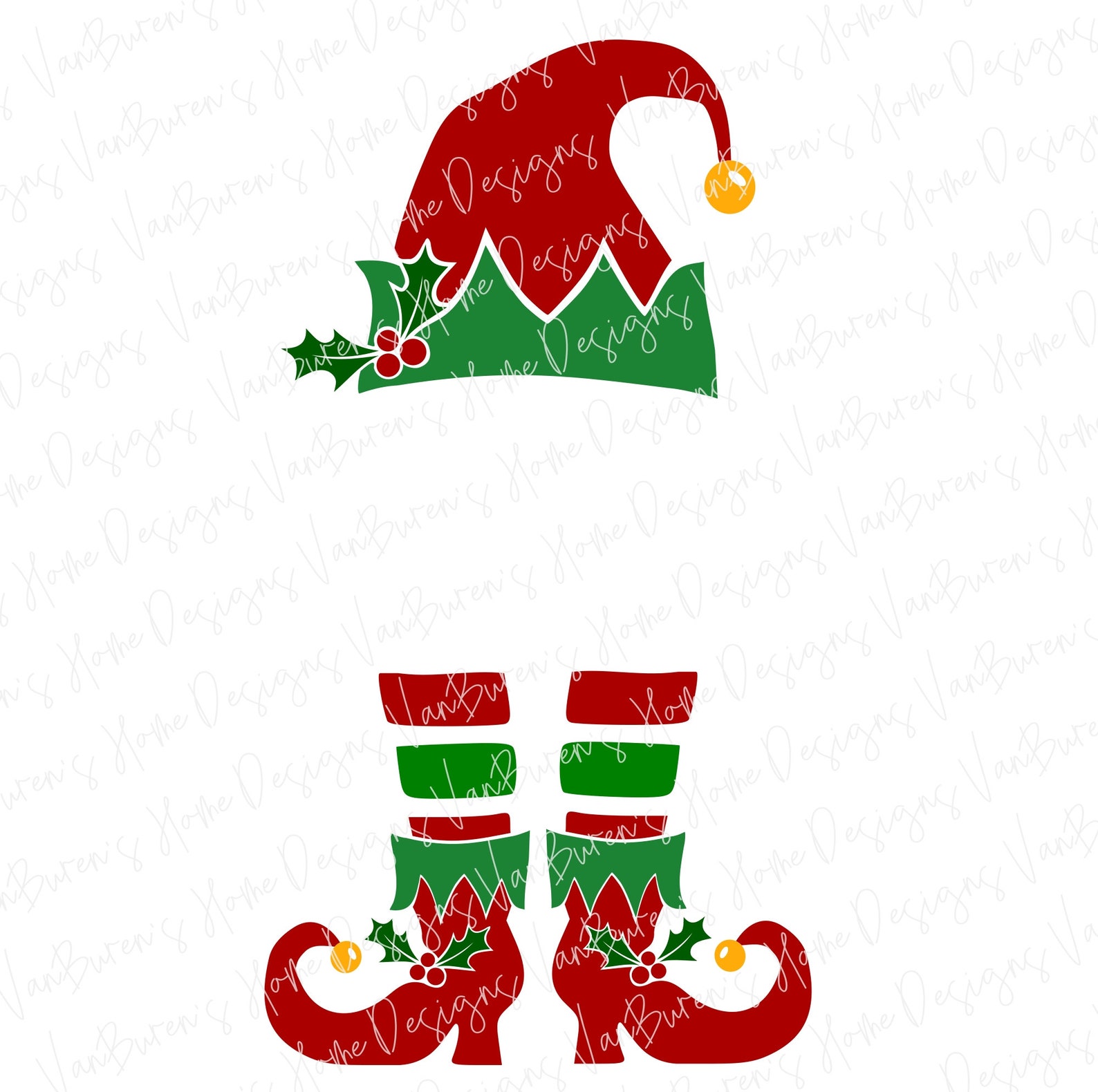Elf Hat and Feet SVG Girl Elf SVG Christmas Mug Svg Split - Etsy
