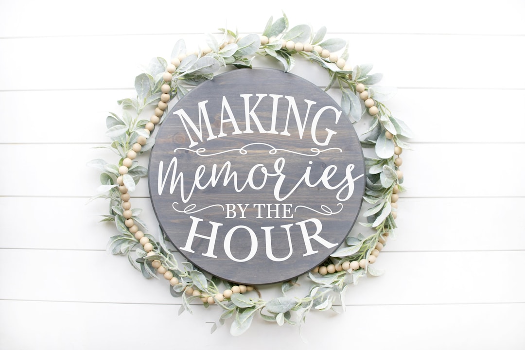 Making Memories by the Hour Clock Svg, Time Spent With Family Svg ...