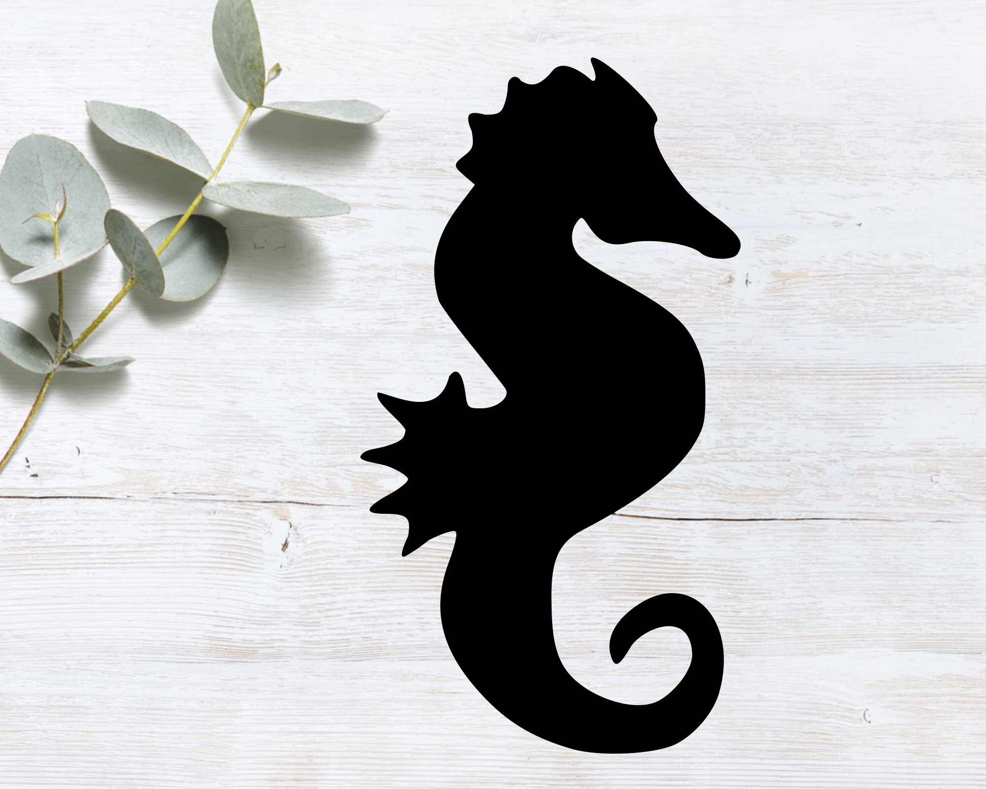 Seahorse Cut File Formats Svg Dxf Eps Pdf and Png - Etsy