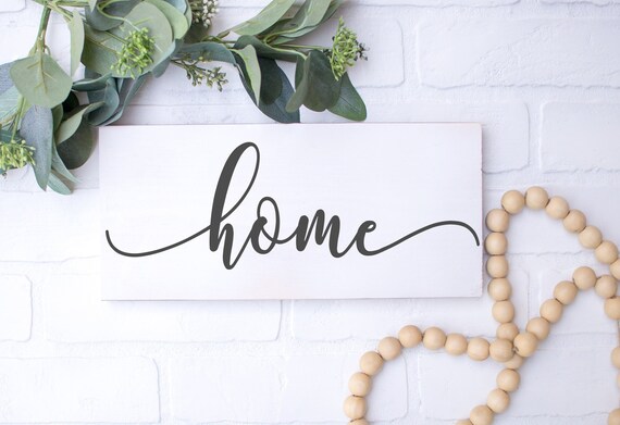 Home Svg Home Sign SVG Welcome Svg Farmhouse Sign Svg - Etsy