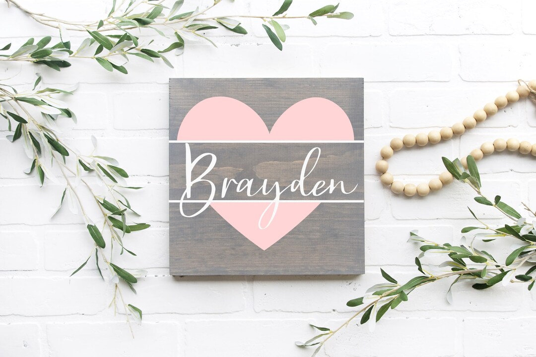 Valentine Heart Name SVG: Monogram Cut File (digital Download) - Etsy