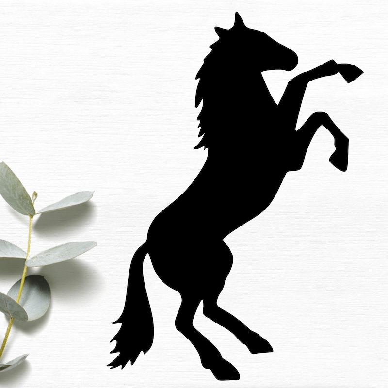 Rearing Horse Laser File - Etsy