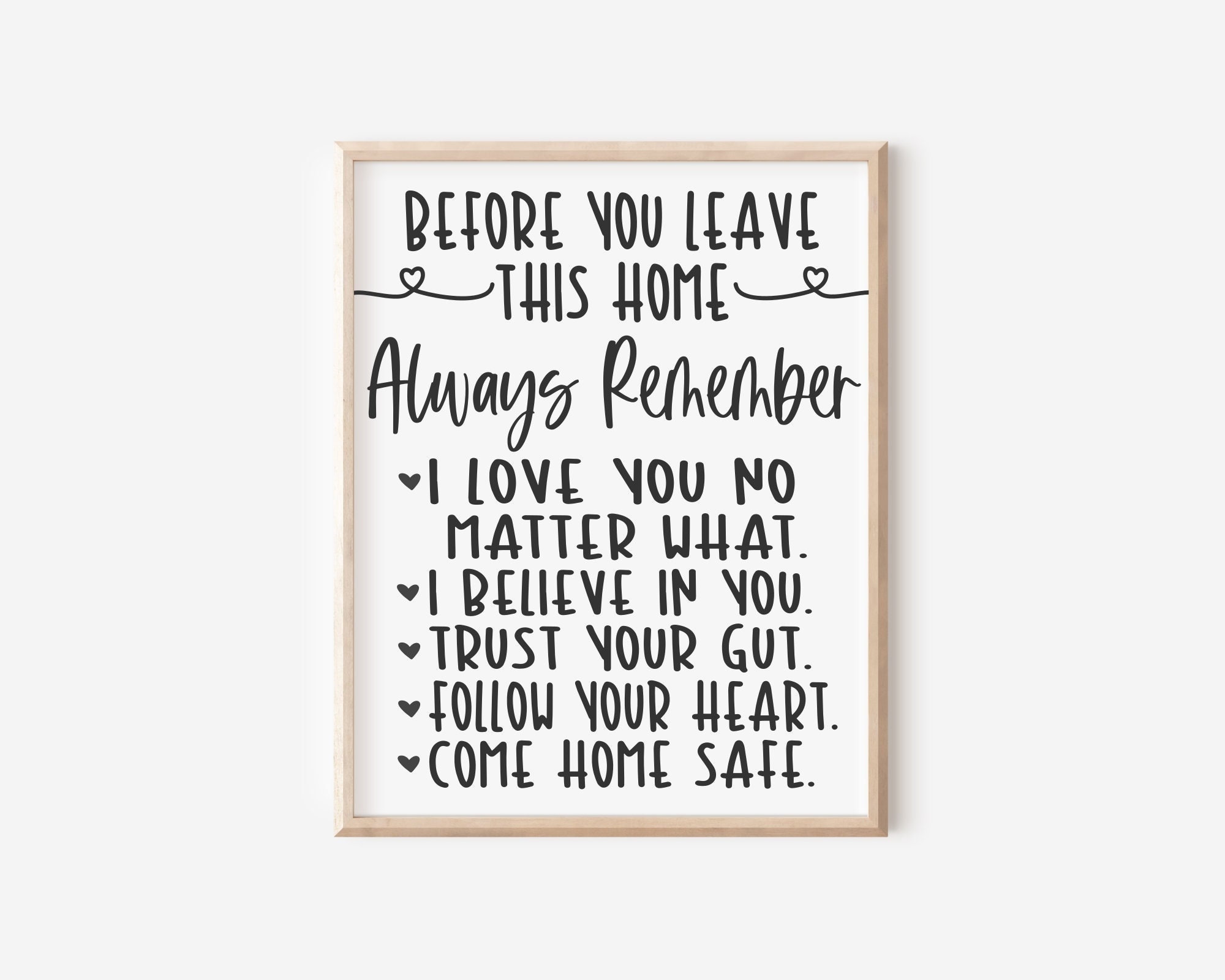 Before You Leave This Home Svg Entryway Sign Svg Come Home - Etsy