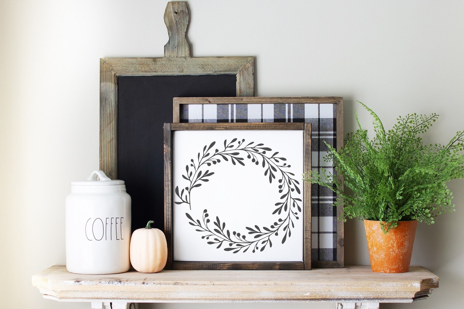 Berry Wreath SVG Branch Leaves SVG Monogram Border SVG Leaf - Etsy