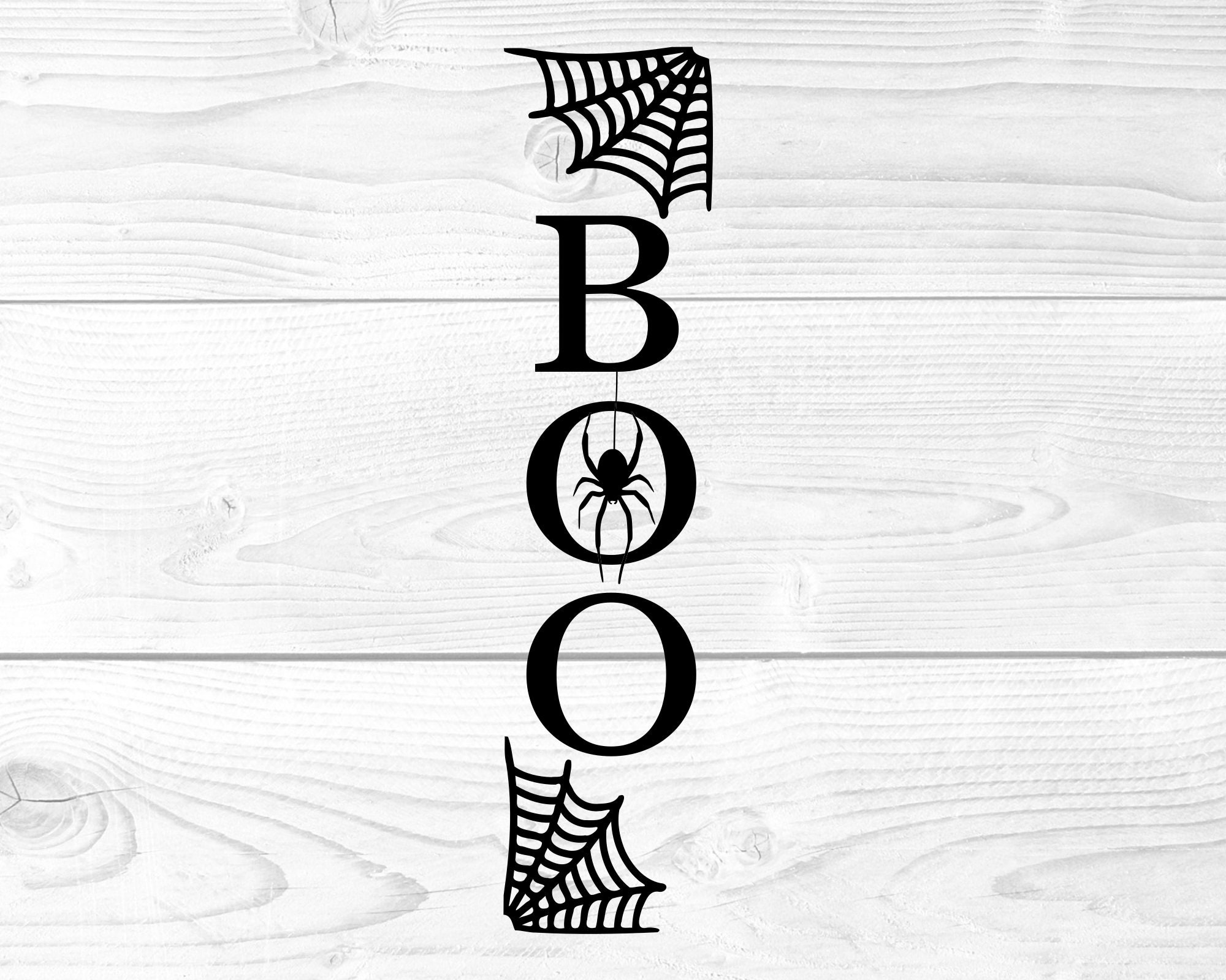 Boo Porch Sign SVG Halloween Porch Sign Svg Cricut Halloween - Etsy