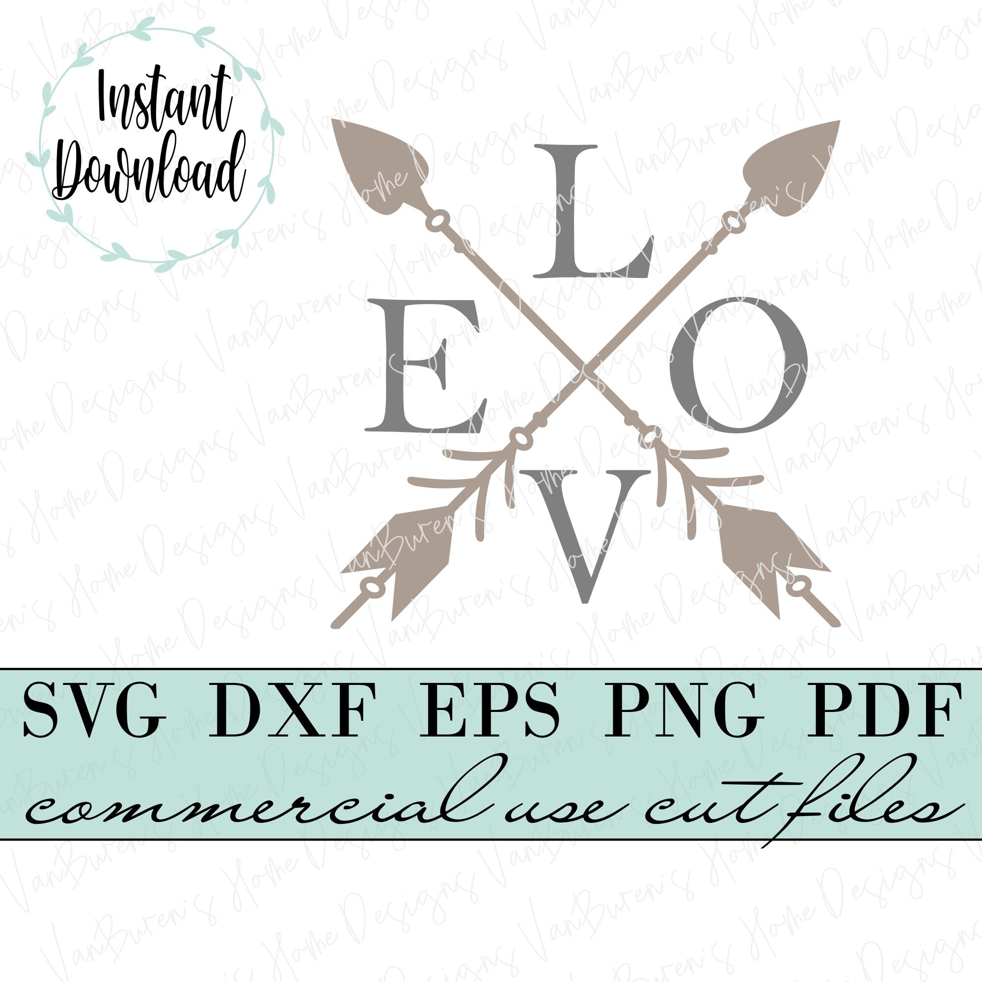 Love Arrows SVG Love SVG Valentine Svg Love Svg Family - Etsy