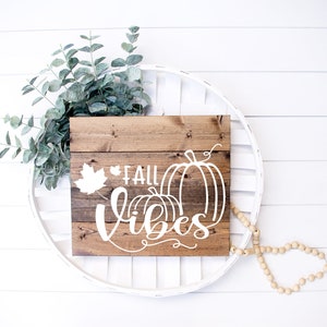 Fall Vibes SVG, Fall Welcome Sign SVG, Welcome Autumn Svg, Fall Door ...