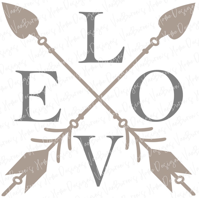 Love Arrows SVG Love SVG Valentine Svg Love Svg Family - Etsy