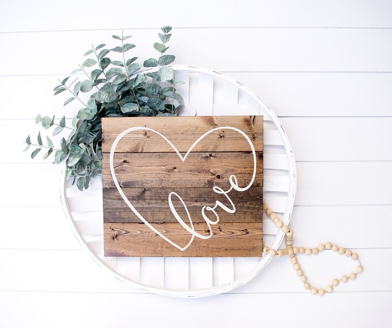 Love Heart SVG: Valentine's Day, Wedding, Family Sign (digital Download ...
