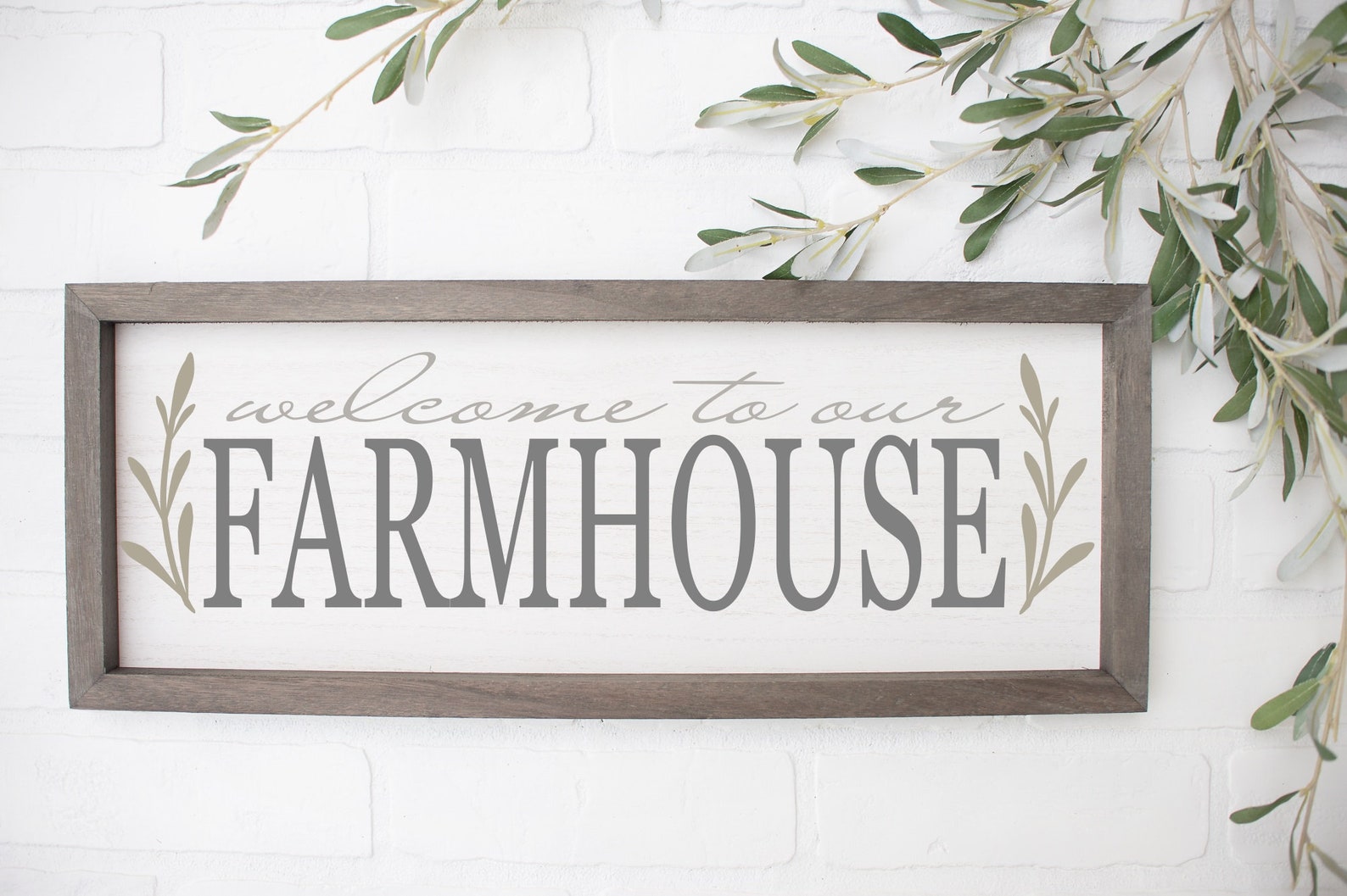 Welcome To Our Farmhouse SVG Welcome Sign SVG Farmhouse Sign | Etsy