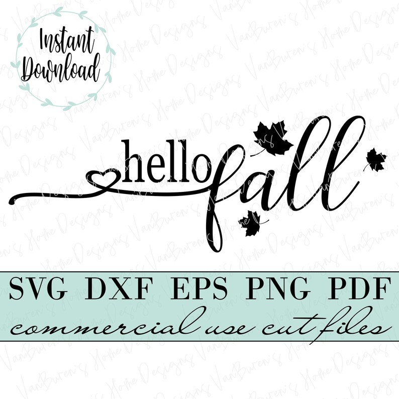 Hello Fall Sign SVG Farmhouse Sign Svg Fall Svg Hello Fall - Etsy