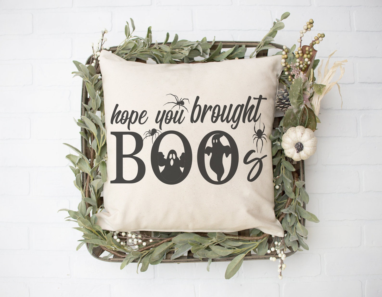 Hope You Brought Boos Svg Funny Halloween Sign Halloween - Etsy