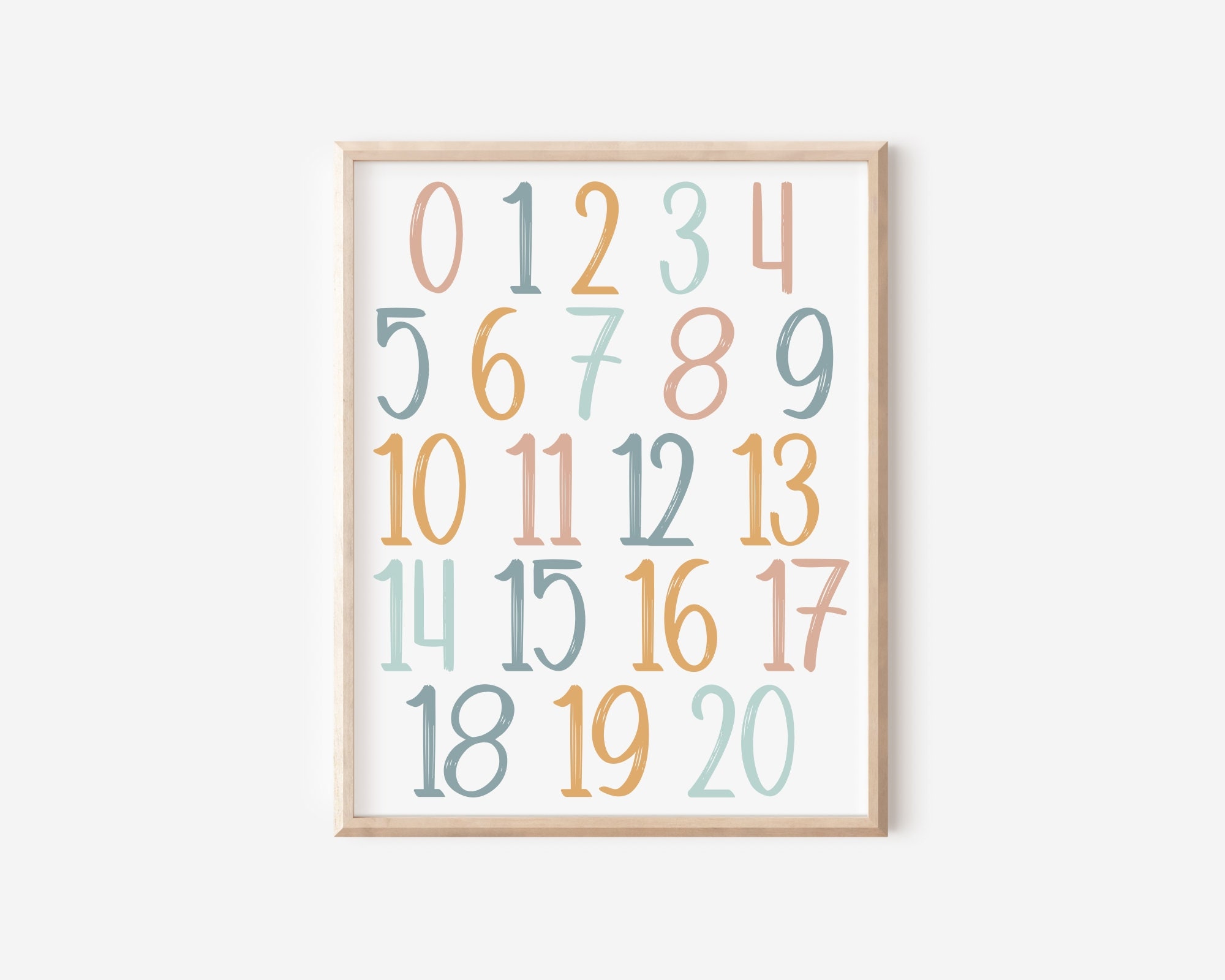 Educational Printable Art Set of 3 Rainbow Alphabet Rainbow - Etsy