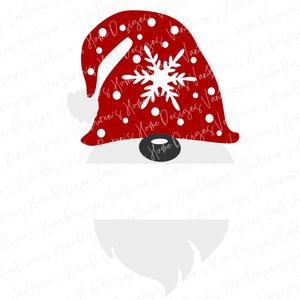 Christmas Gnome Svg, Split Gnome Cut File, Custom Gnome Mug, Winter ...