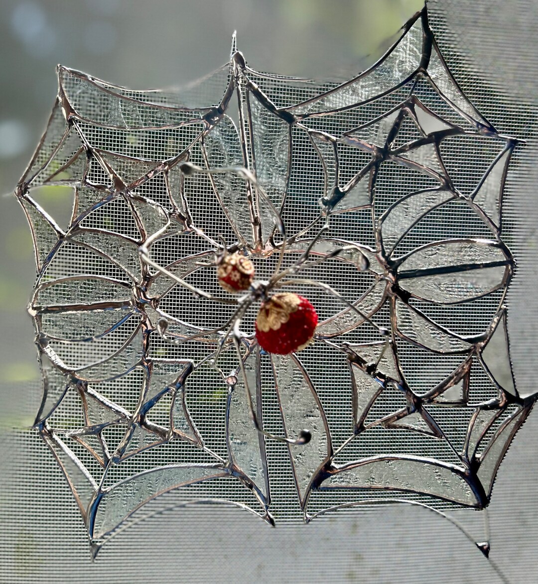 Creepy Crawling Spider and Web - Etsy
