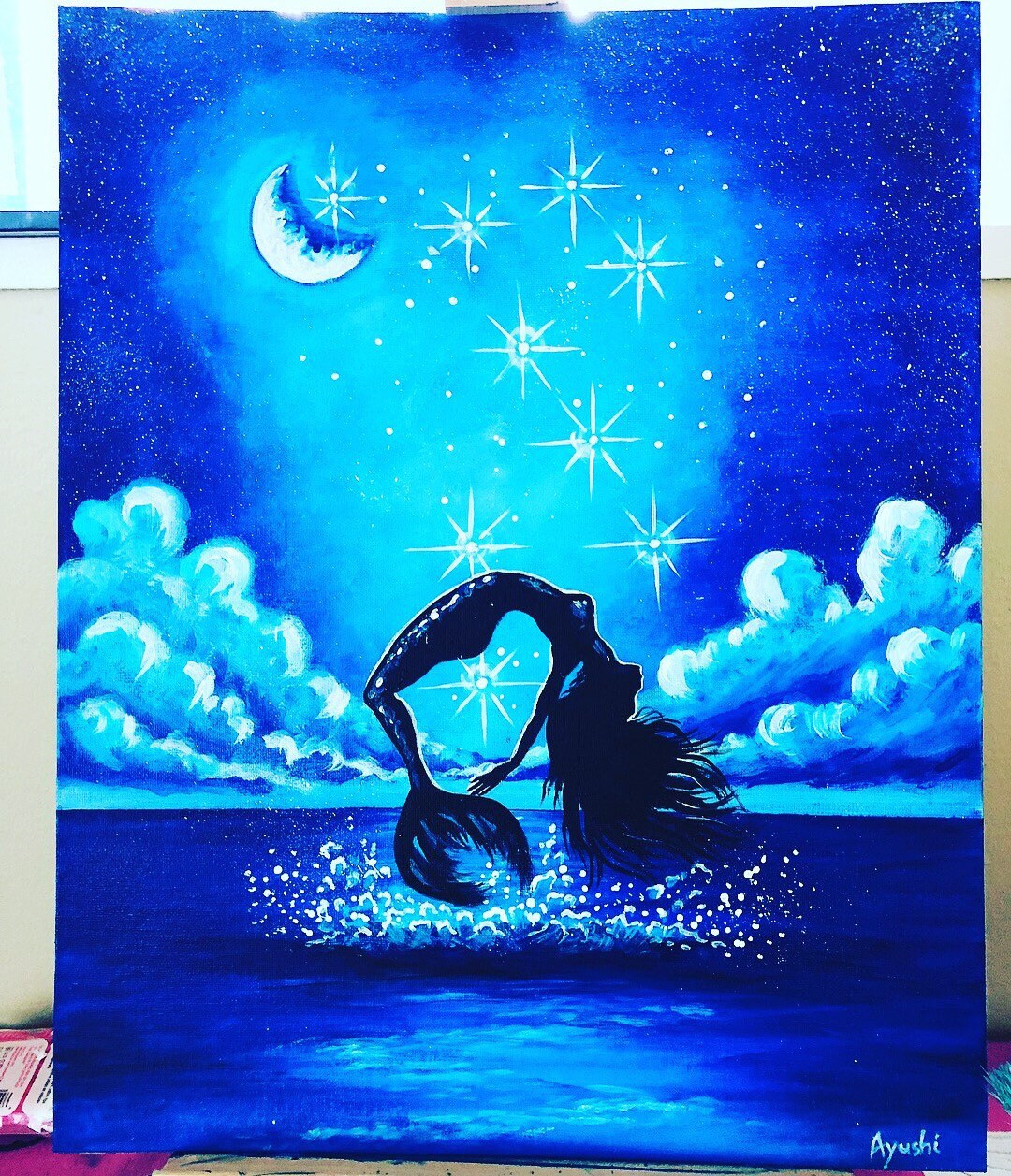 Moonlight Mermaid - Etsy