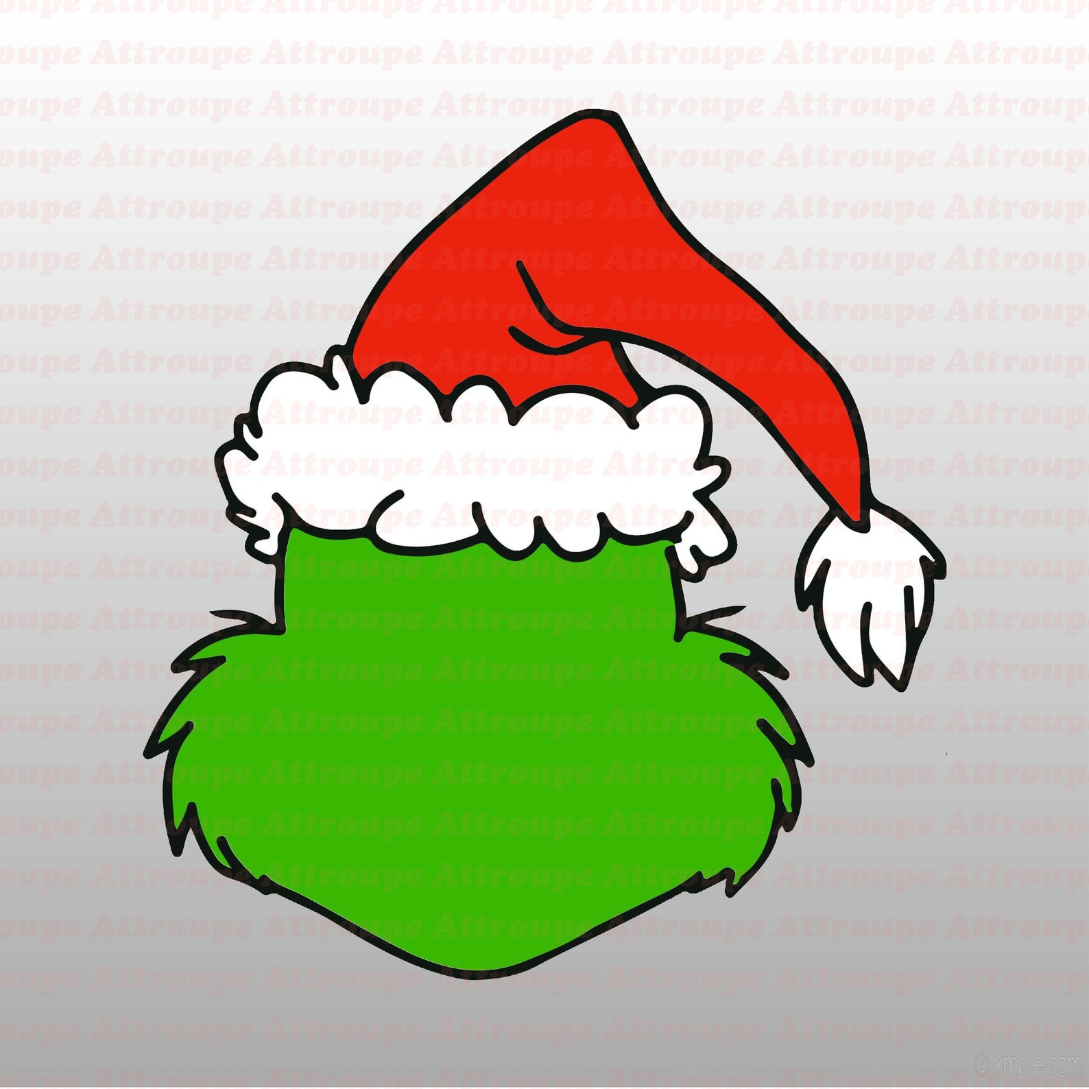 Gesicht Grinch Dr Seuss Svg 6 Svg Dxf Cricut Silhouette Etsy