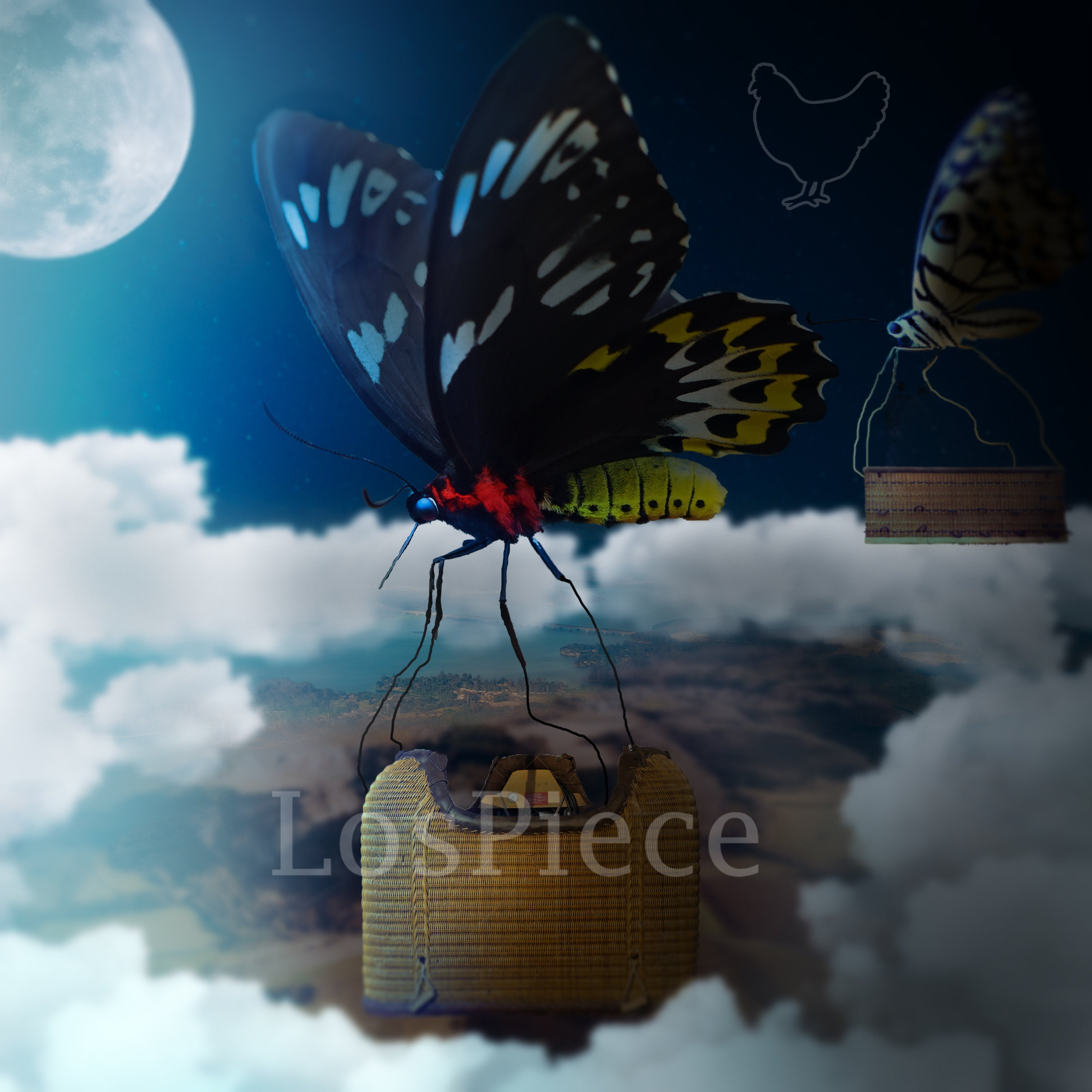 Photoshop Manipulation, Digital Background, Night Sky Background ...