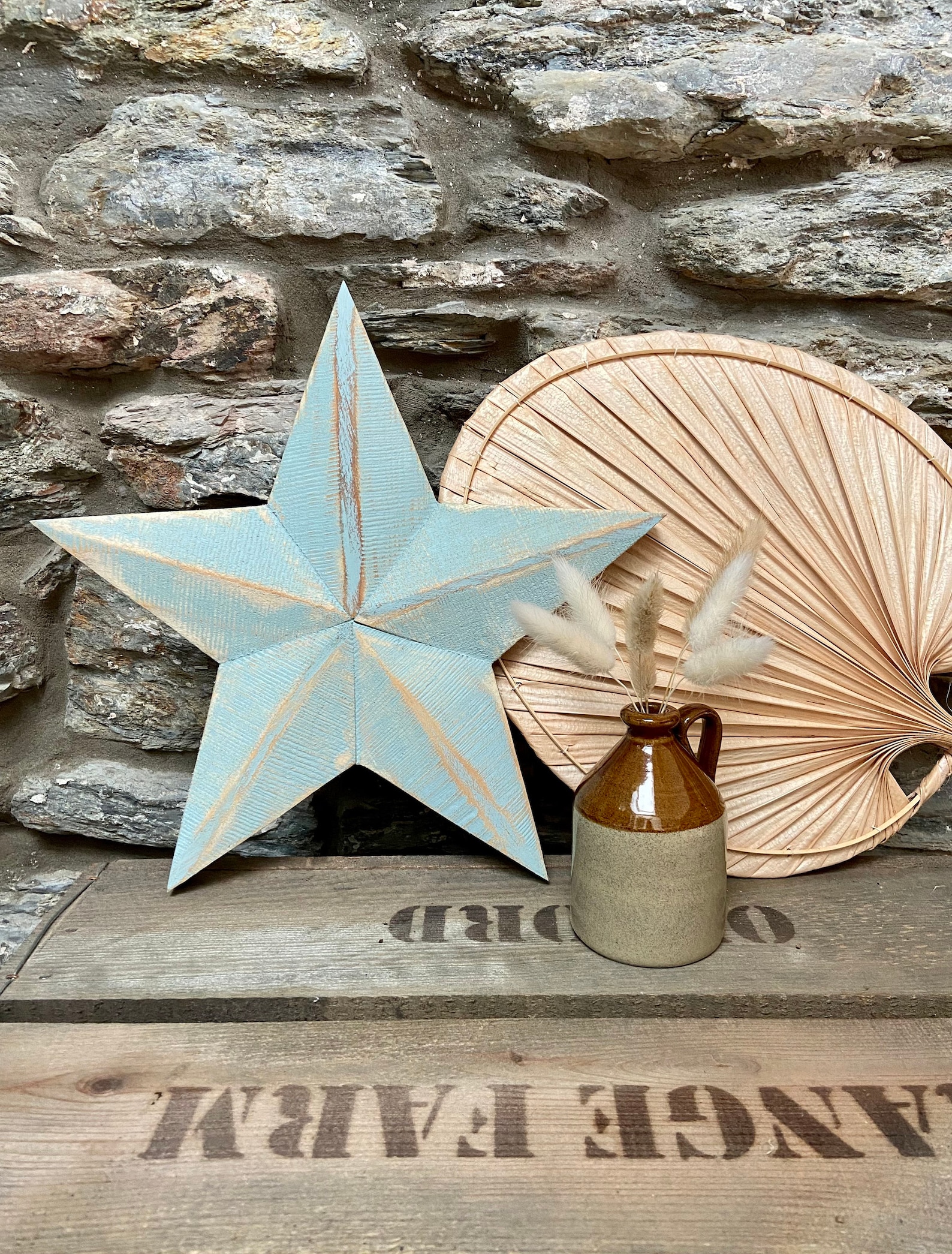 Handcrafted Wood Barn Star Star Decor Hanging Star | Etsy UK