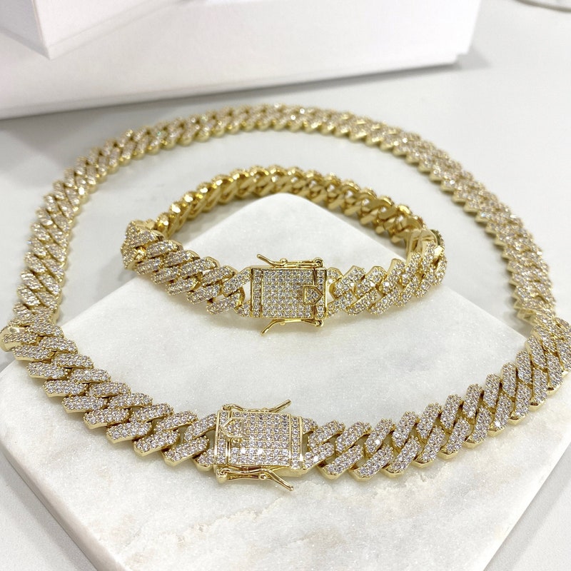 Real Iced Out Chains - Etsy