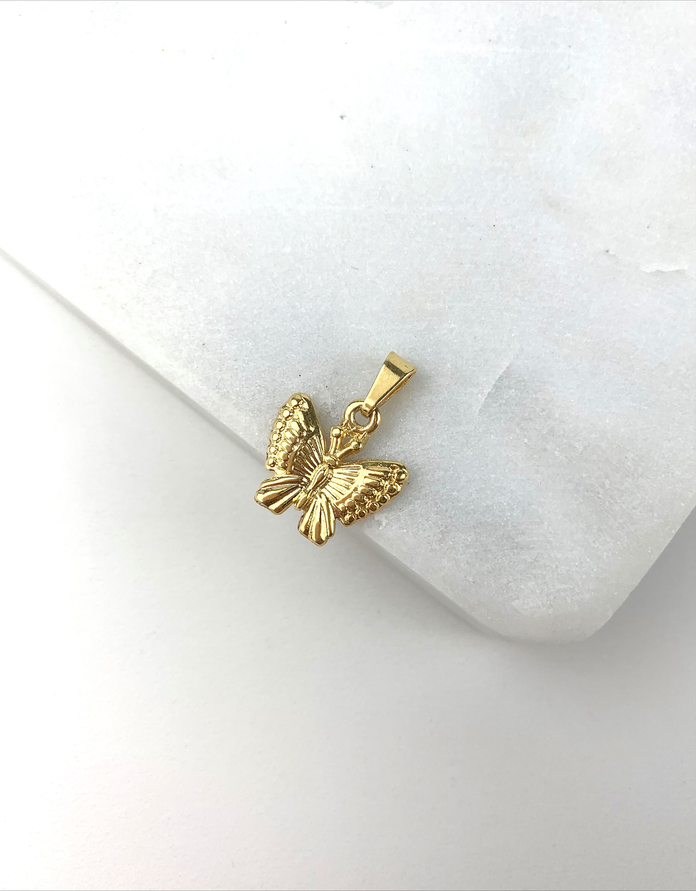 18k Gold Filled Butterfly Pendant For Wholesale and Jewelry | Etsy