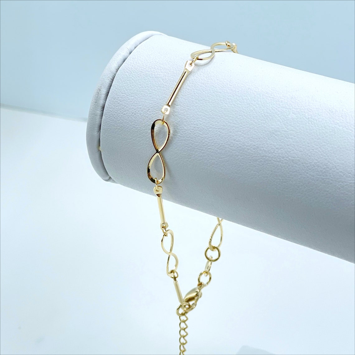 18k Gold Filled 5mm Infinity Sign Necklace or Bracelet or - Etsy