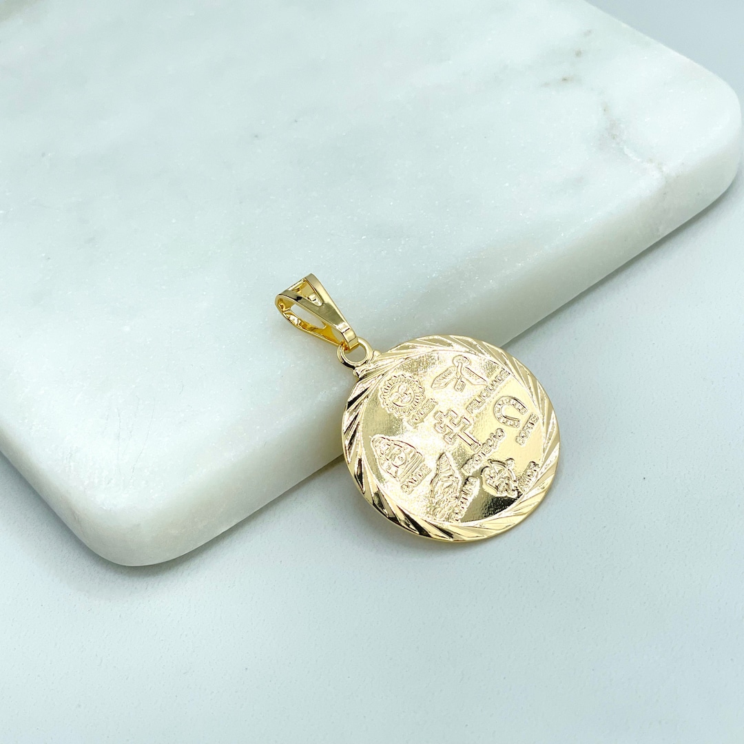18k Gold Filled Luck, Health, Power, Happiness, Love, Protection ...
