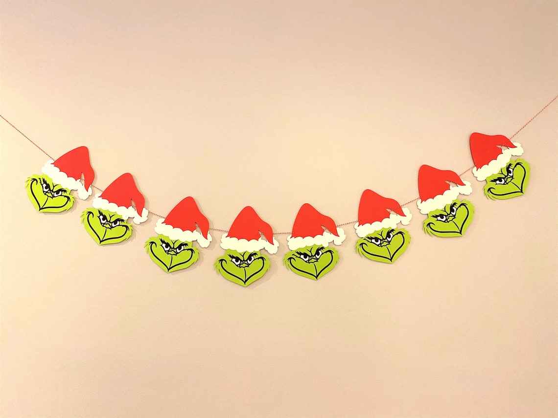 The Grinch Who Stole Christmas Banner - Etsy