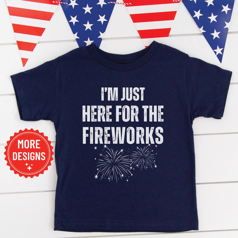 Fireworks Tshirt - Etsy