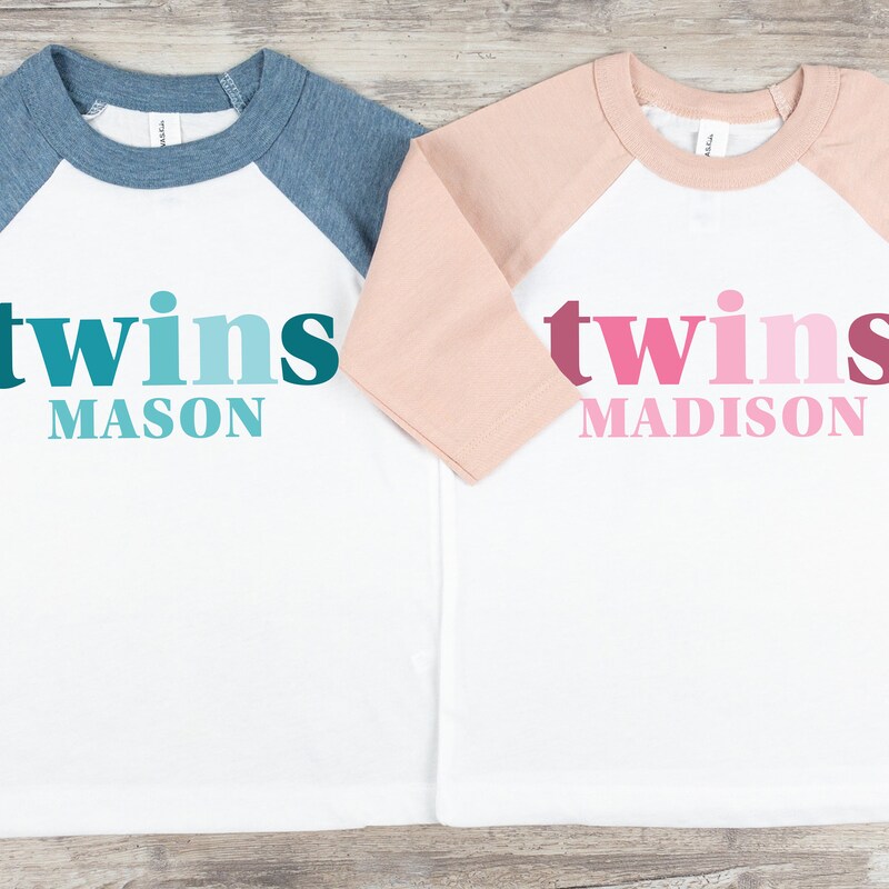 Twin T Shirts - Etsy