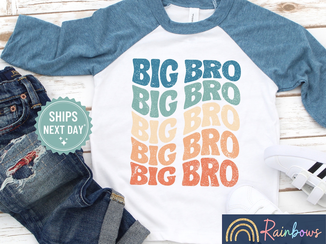Big Brother Shirt Big Bro T-shirt New Big Brother Tee Boys - Etsy