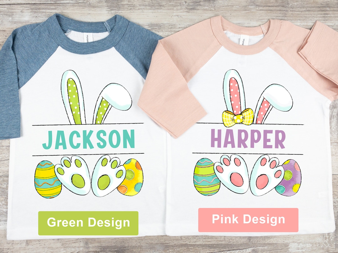 Personalized Easter Shirts for Kids, Matching Easter Shirts, Cousin ...