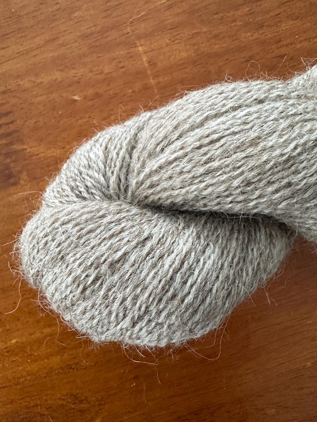 GIBBY NATUARAL Icelandic Sheep Wool Yarn: Like Handspun - Art Yarn for ...
