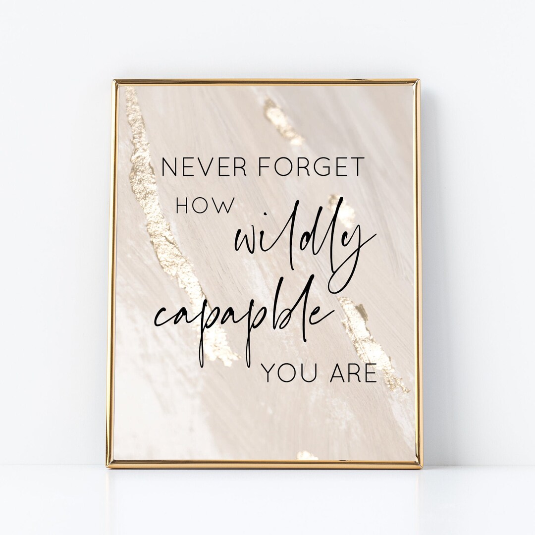 Motivational Wall Art, Wall Art Printable, Quote Printable ...