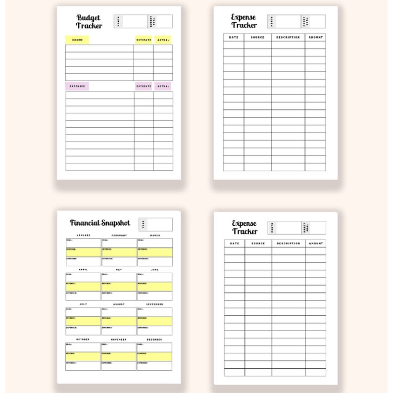 Ultimate Life Binder, Ultimate Life Planner, Printable Planner Pages ...